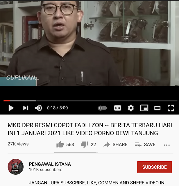 [Cek Fakta] MKD DPR Resmi Copot Fadli Zon? Ini Faktanya